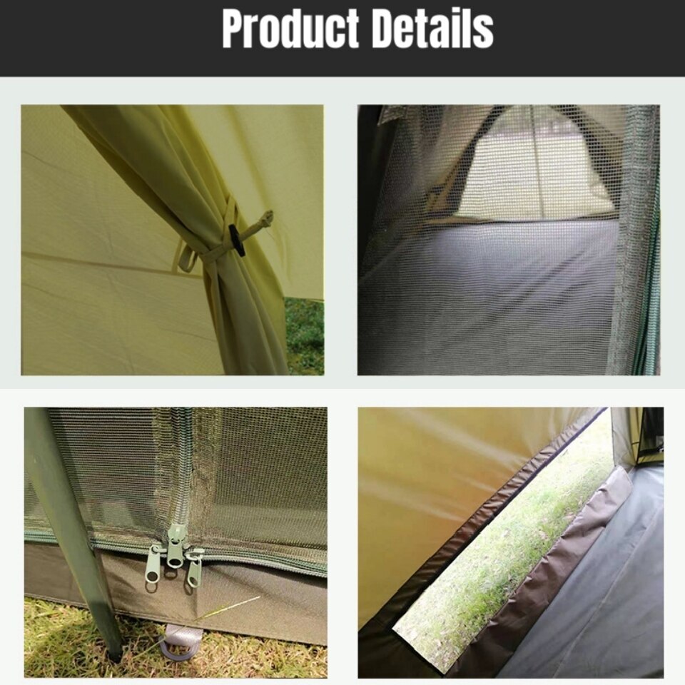 Camping Tent For Outdoor Ultralight Military Tent Shelter Survival ...