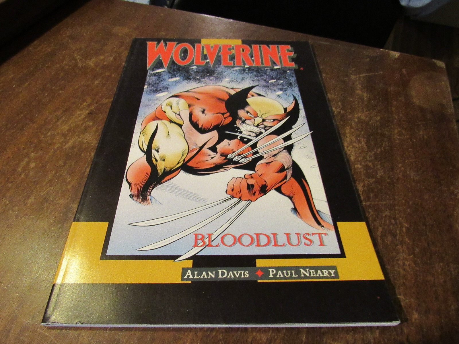 Wolverine Bloodlust Marvel Graphic Novel TPB Prestige Comic Book X-Men ...