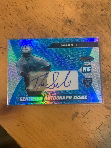 2003 Bowman's Best Blue #142 Doug Gabriel AUTOGRAPH RC | eBay