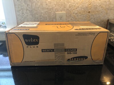 webtv plus SIS-100 Samsung Receiver NOS New Boxed | eBay