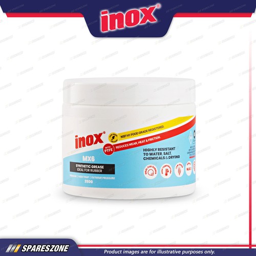 Inox MX6 Premium Food Grade Machinery Grease 250 Gram High Tempreture ...