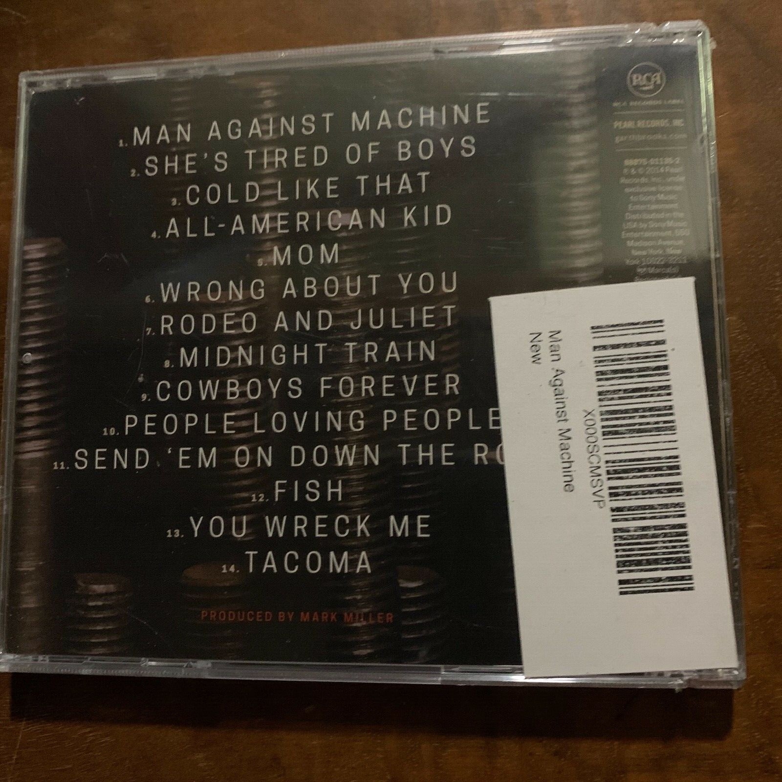 GARTH BROOKS - MAN AGAINST MACHINE NEW CD 2014 SEALED! MINT ...