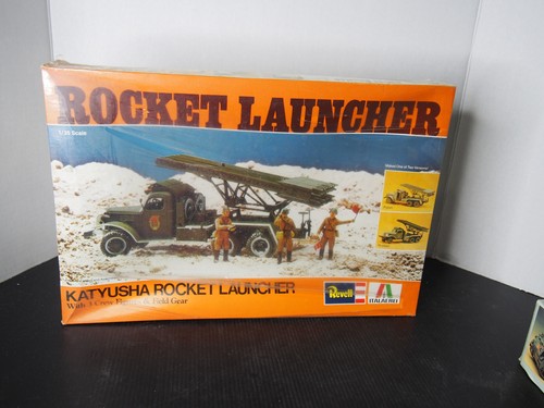 Revell/Italaerei BM-13 Katyusha Rocket Launcher 1/35 model kit, #H-2115 ...