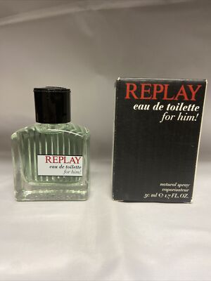 REPLAY for him! Eau de Toilette Spray 1.7 fl oz Made in Germany New in ...