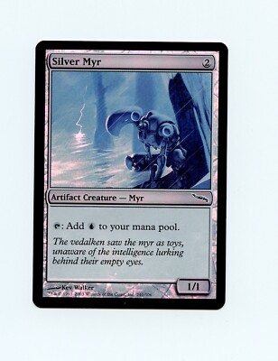 Silver Myr Mirrodin FOIL NM- MTG Magic the Gathering 1 | eBay