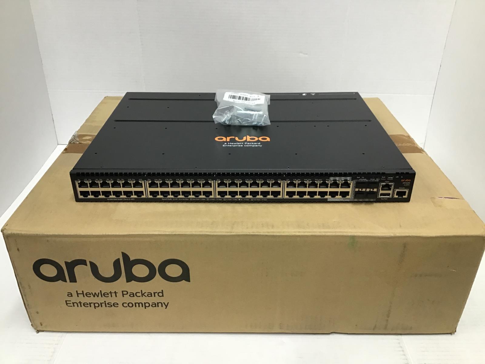 HPE Aruba 2930M 1-Slot Switch 48 Ports Managed Rack Mount JL321A | eBay