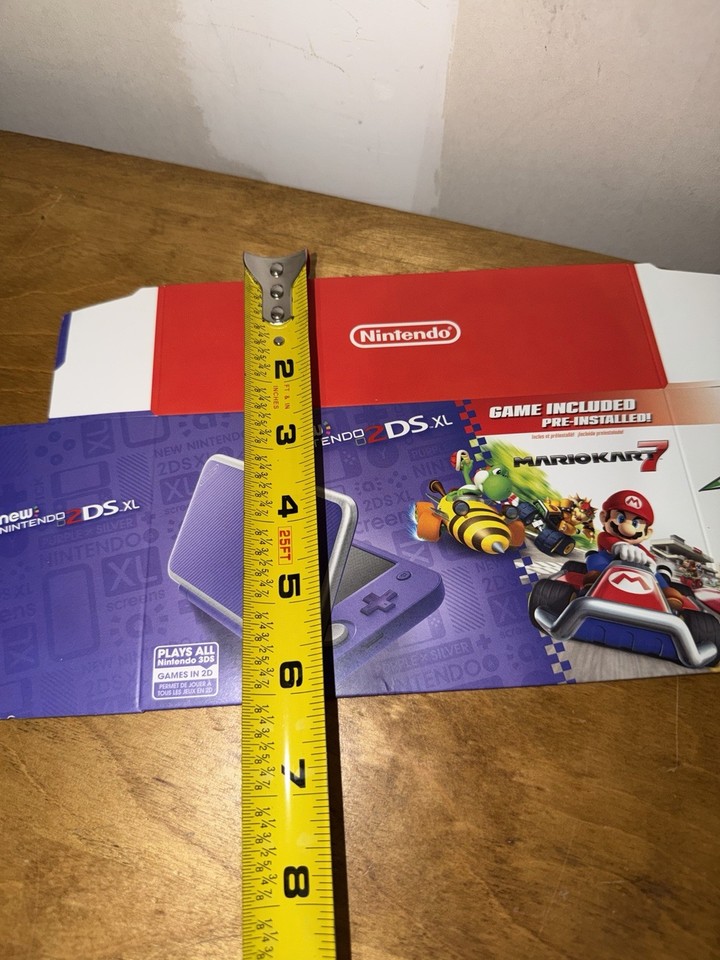 Nintendo 2DS XL Purple FOR DISPLAY ONLY Authentic Box Only (No System ...