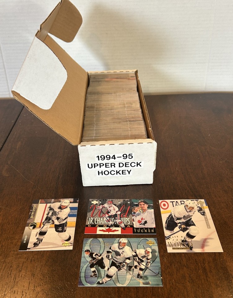 1994-95 Upper Deck Hockey Complete Set NHL (1-570) Gretzky, Rookies ...