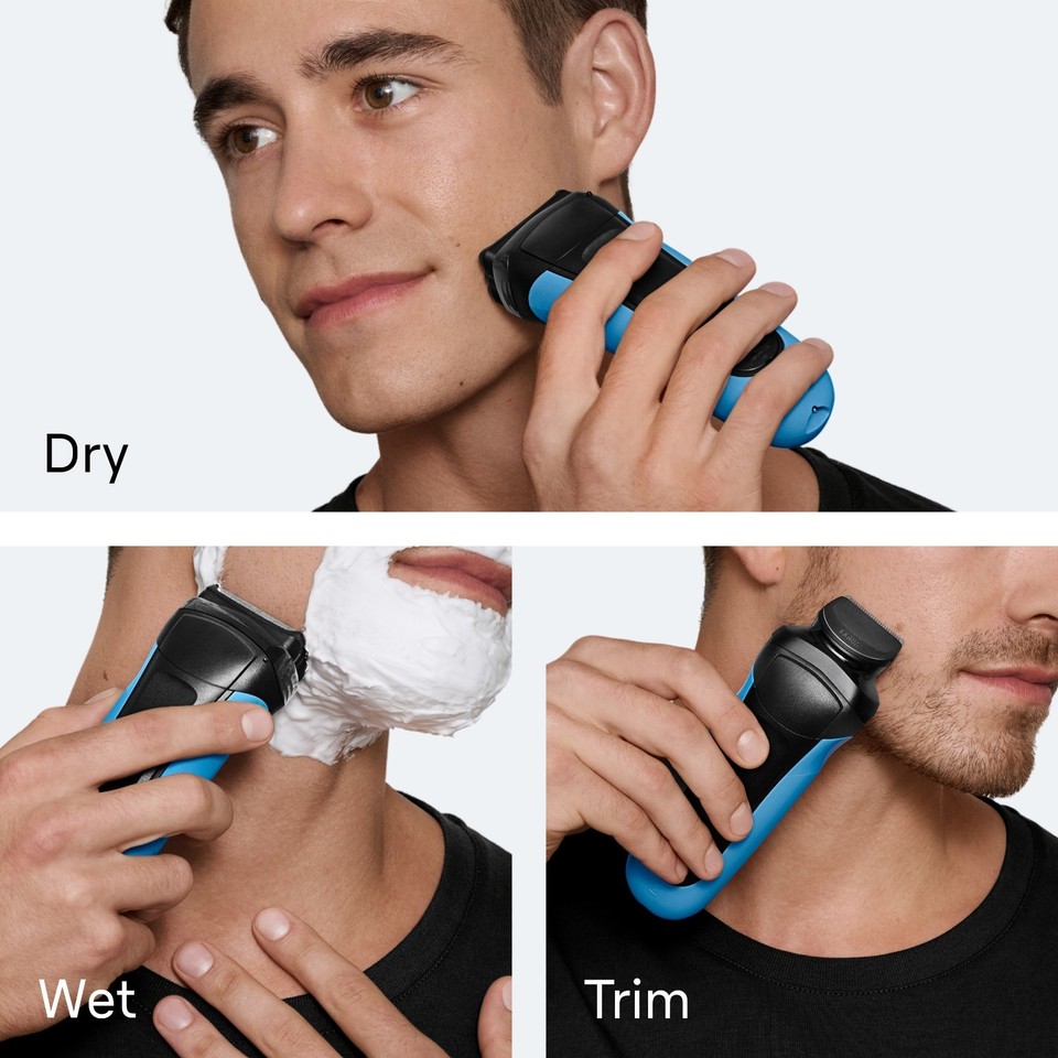 Braun Series 3 Shave&Style 310BT Electric Shaver, Wet & Dry Razor for ...