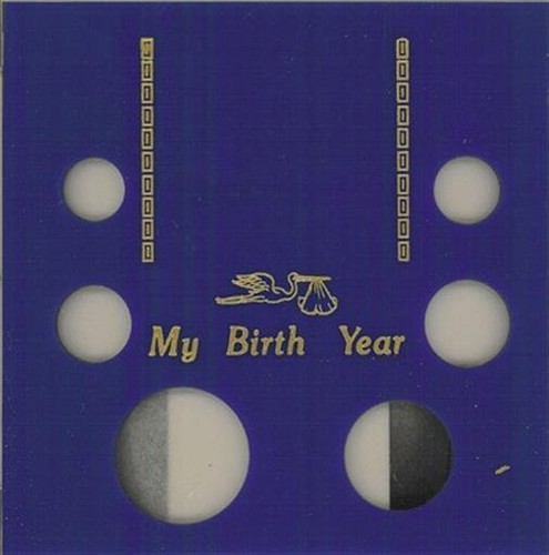 Capital Holder Birth Year Coin Case Photo Slot Cent - Small Dollar New ...