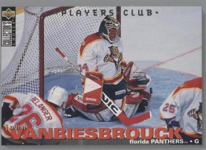 1995-96 Upper Deck Collector's Choice - John Vanbiesbrouck #253 Player ...