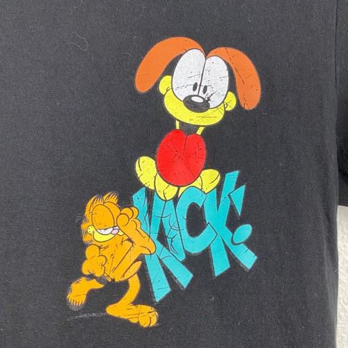 Nickelodeon Garfield & Odie Kick Black Graphic T-Shir… - Gem