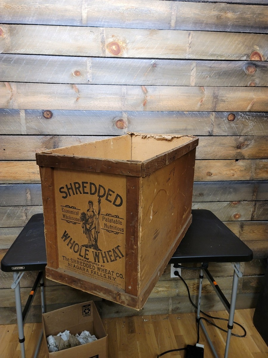 Vintage Wood Crates Shipping