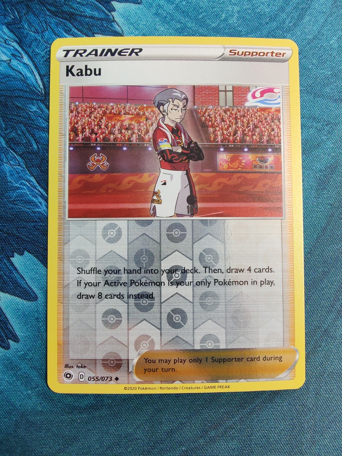 Kabu | Reverse Holo | MINT | Champion's Path 055/073 | Uncommon ...