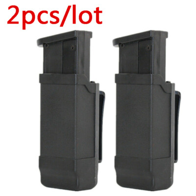 2pcs Single Stack Magazine Holster Pouch for .45 ACP 1911 Caliber Mag ...
