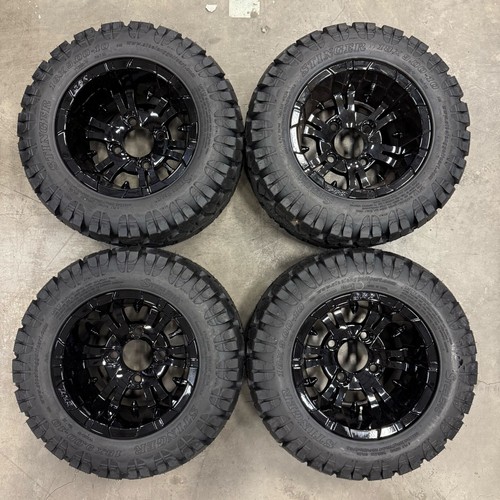 10" Vampire Black Wheel & 18x9-10" Stinger All Terrain Tire- Set of 4 ...