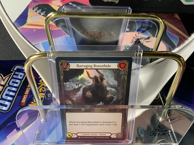 Flesh & Blood TCG WTR Unlimited *RAINBOW FOIL* C BLUE Barraging ...