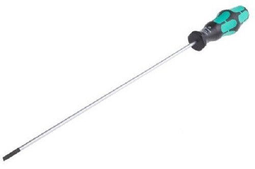 Wera SLOTTED SCREWDRIVER 300mm Blade, Long Reach *German Brand- 4mm Or ...