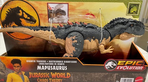 Jurassic World Gigantic Trackers Mapusaurus Dinosaur Action Figure Toy ...