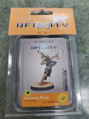 Infinity Hassassin Ragik Spitfire Haqqislam Corvus Belli New in Blister ...
