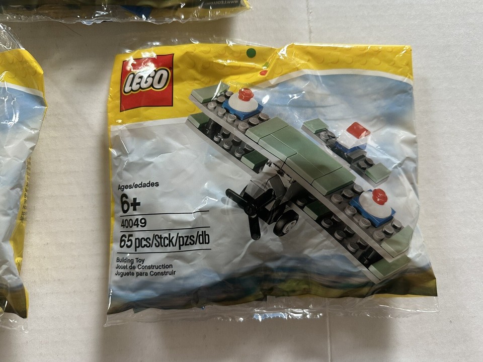 Lego 40049 Creator mini Sopwith Camel - 65 Pieces - Set Of 3 - Factory ...