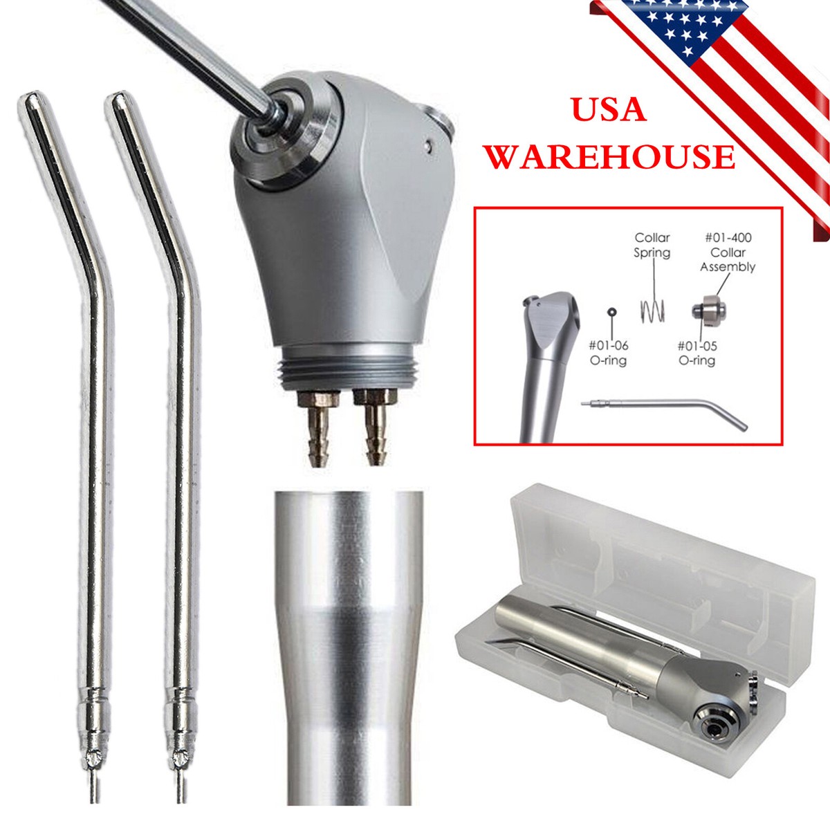 Air Water Syringe Tips Metal Dental Air Water Syringe Tips/Nozzles ...