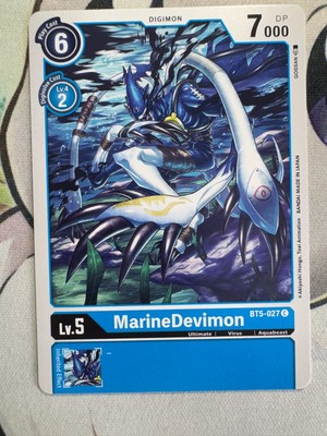 MarineDevimon Nonfoil Digimon TCG DGA673 | eBay