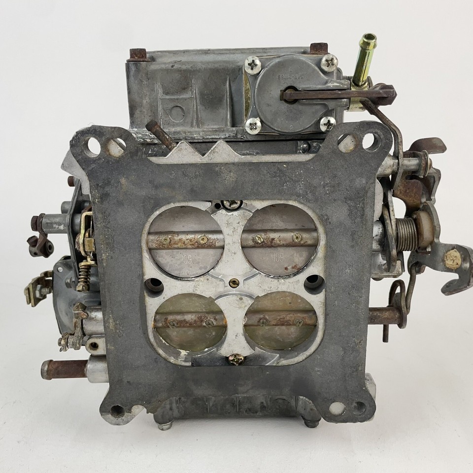 Holley 600CFM 80457-2 Carburetor 4 Barrel W/Manual Choke Untested Parts ...
