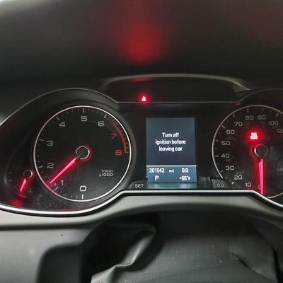 AUDI AUDI A4 Speedometer (Sdn), MPH, (multifunction display), opt 9Q8 ...