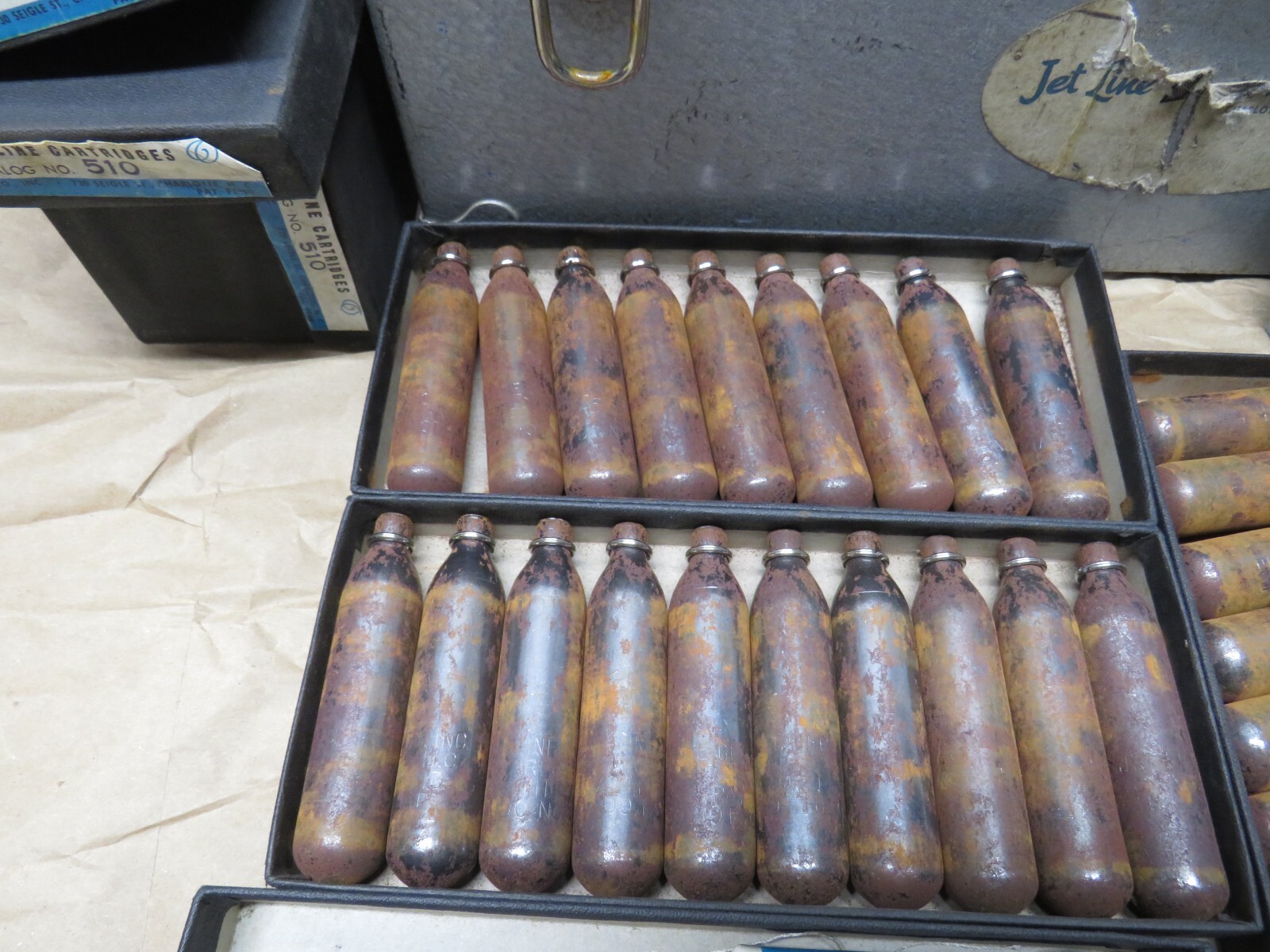 Crosman Jet Line 101 Co2 Electrical Conduit Line Air Pistol Gun Lot ...