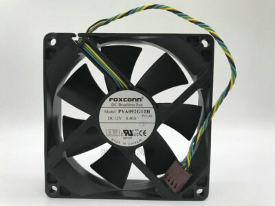 New Foxconn Dell PVA092G12H Fan 12V 0.4A 4Pin 90x 90 x 25mm | eBay