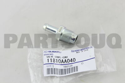 11810AA040 Genuine Subaru VALVE COMPL-CONT 11810-AA040 | eBay