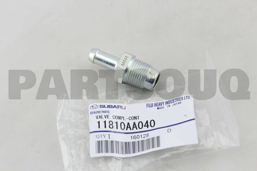 11810AA040 Genuine Subaru VALVE COMPL-CONT 11810-AA040 | eBay