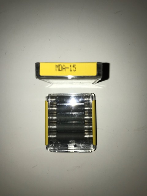 Bussmann Mda-15-r Fuse Time Delay 15 Amps 5 Fuses for sale online | eBay