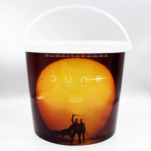 Dune Part Two Popcorn Bucket Supersize 355 oz Movie 2024 Cinemas ...