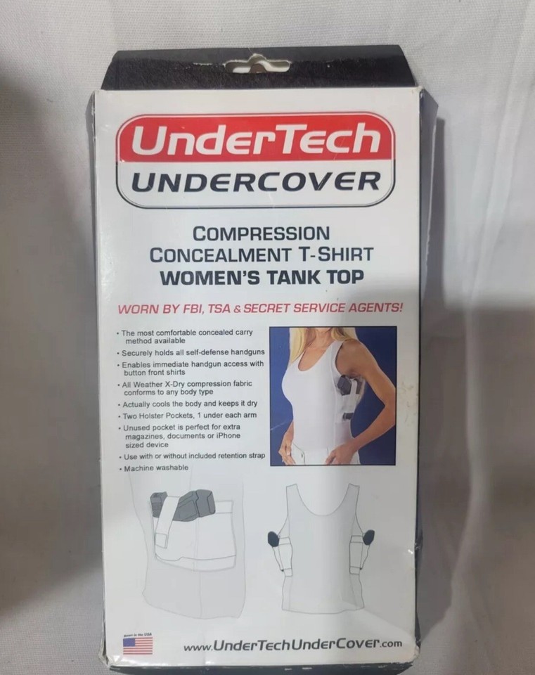 NEW UnderTech Undercover WOMEN'S CONCEALED CARRY Holster Tank Top XS ...