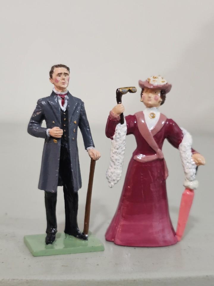 54mm white metal figures. Going to the Opera Combined Postage Offered ...