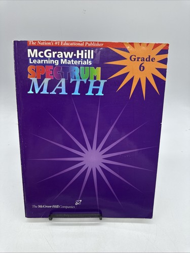 Spectrum Math: Grade 6, Richards Unused McGraw Hill | eBay