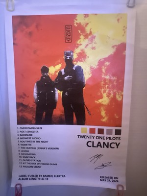 Twenty One Pilots Clancy Album Canvas Poster 12x18” UNFRAMED | eBay