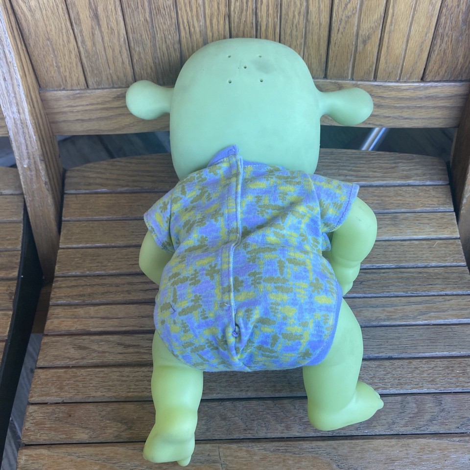 Shrek The Third 2007 Babble & Play Baby Ogre Talking Moving 12" Doll ...