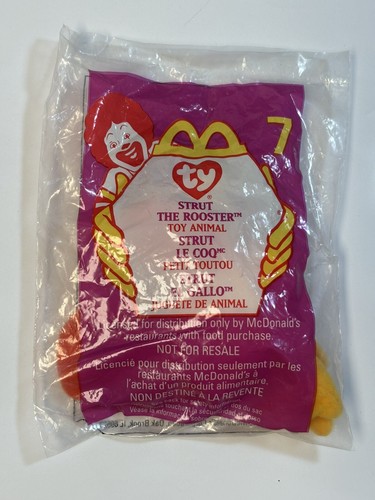 MCDONALDS TY STRUT THE ROOSTER HAPPY MEAL TOY 1999 | eBay