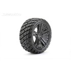 Jetko 1/8 Buggy EX-ROCKFORM Tyres (Claw Rim/Black/Medium Soft/Belted ...
