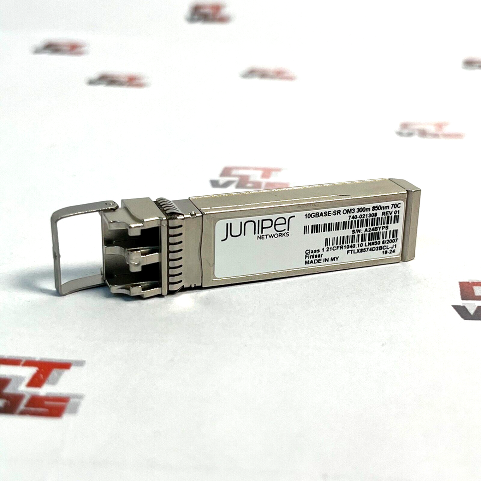 Juniper 740-021308 10Gbase-SR SFP-10G-SR Multimode Transcevier Module ...