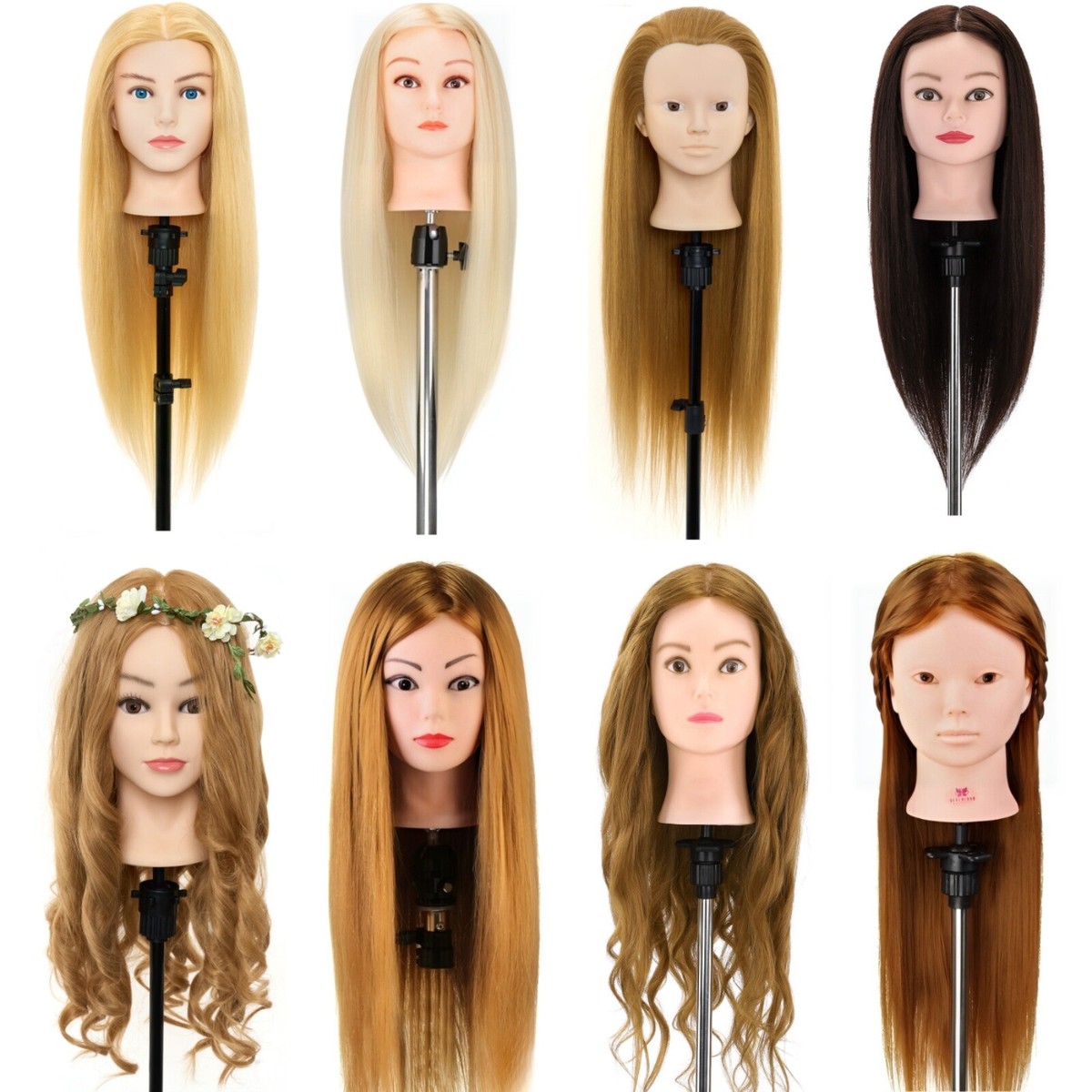 Manikin Head Hairstyles Let You Teach Some Easy Braid 👍 French