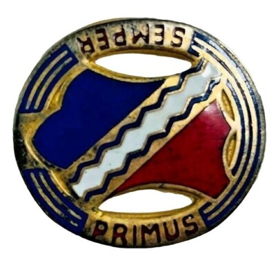 US Army DUI Unit Crest Insignia Pin Semper Primus First Infantry K8 ...