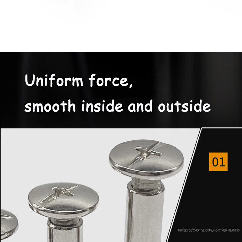 M3 M4 M5 M6 Binding Screws Posts Album docking screw Rivet Book ...