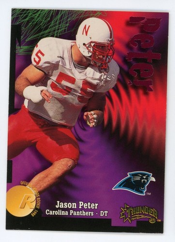 1998 SkyBox Thunder #245 Jason Peter Rookie Football Card | eBay