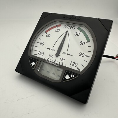 SIMRAD IS15 WIND Instrument Display Unit P/N 220921 f/ Wind Transducer ...