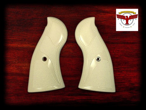 RUGER REDHAWK MAGNA-TUSK™ SERPENTINE CHECKERED IVORY GRIPS | eBay