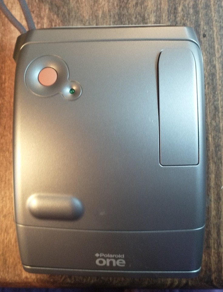 Silver Polaroid ONE 600 Instant Film Camera Untested | eBay